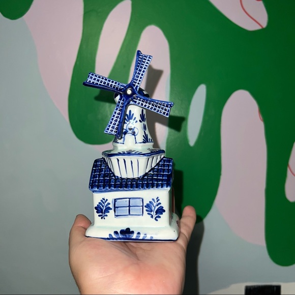 Accents | Delfts Blauw Musical Windmill | Poshmark